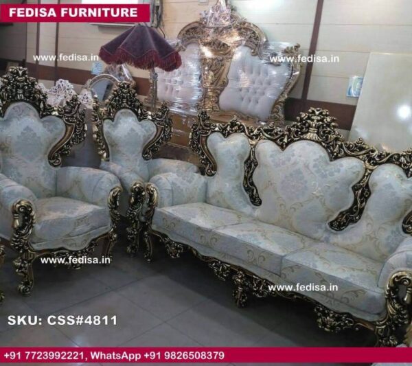 Black Leather Sofa Set L Shape Sofa Colour Combination Drawing Room ...