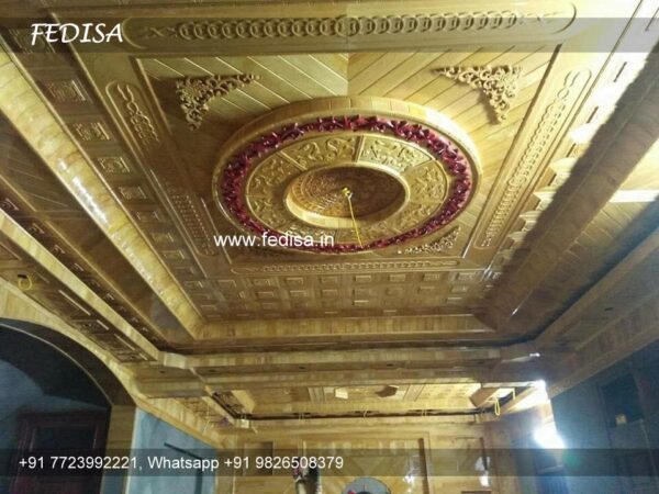 Wood Ceiling, Corridor Ceiling Design For Home Corridor Gypsum Ceiling ...