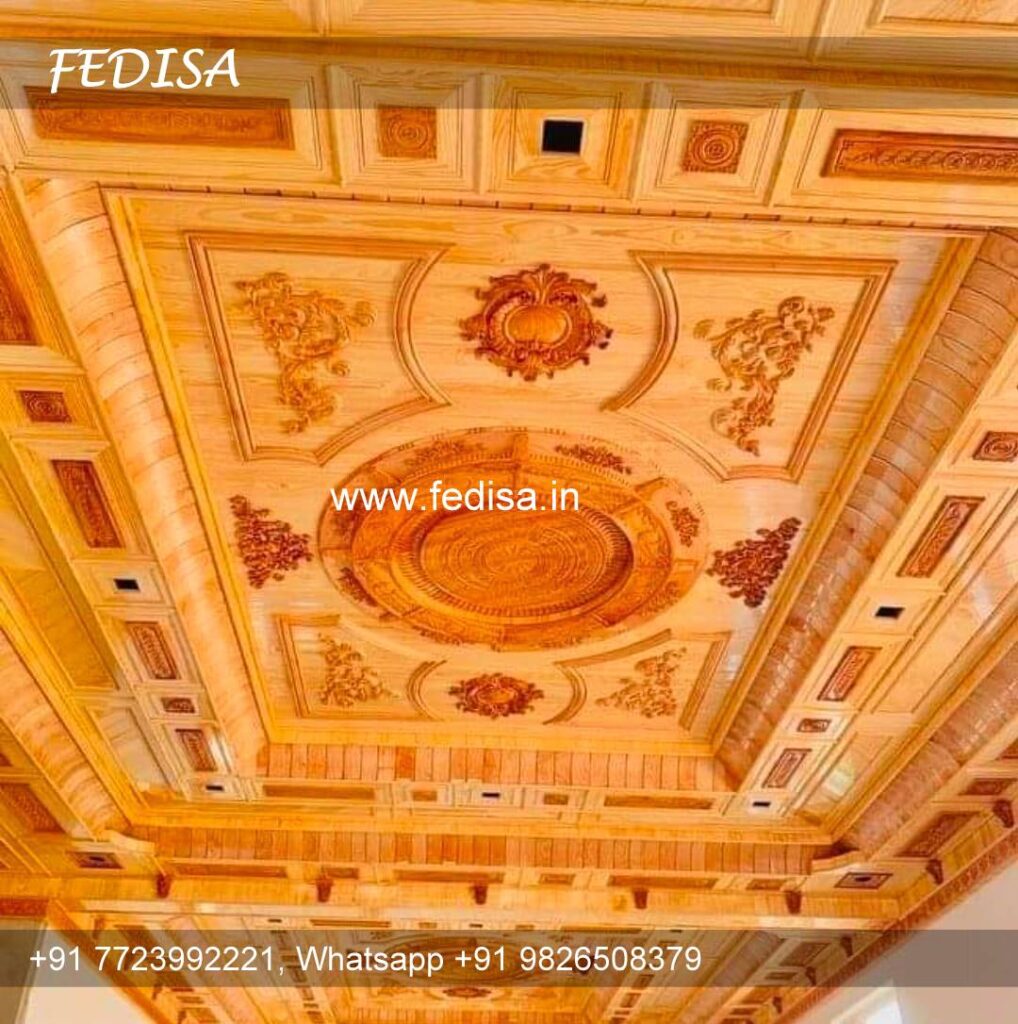 Wood Ceiling, Hall False Ceiling Design 2019 Hall Plaster Ceiling ...