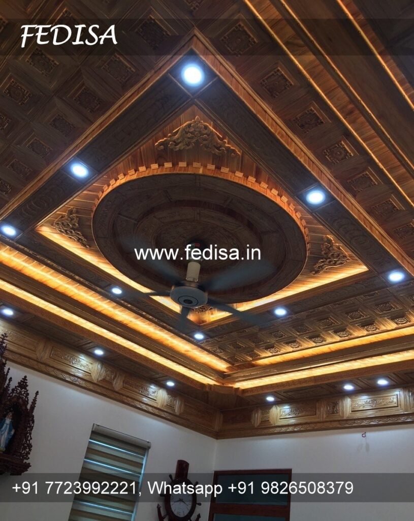 Wood Ceiling, Dining Hall Fall Ceiling Design Dining Hall False Ceiling ...