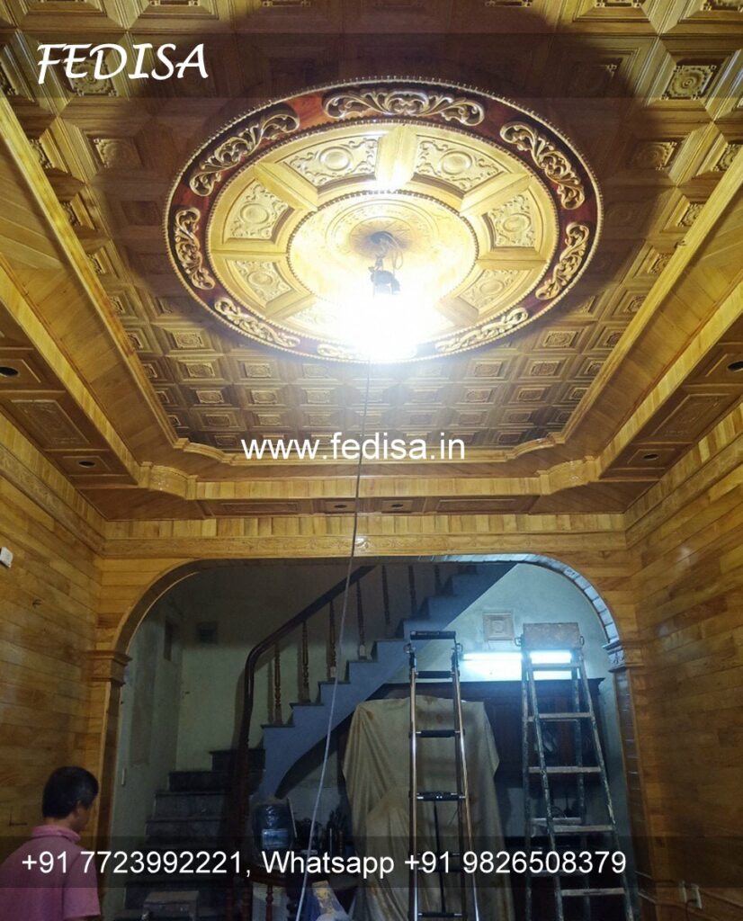 Wood Ceiling, False Ceiling Design Hall Room False Ceiling Design Ideas ...