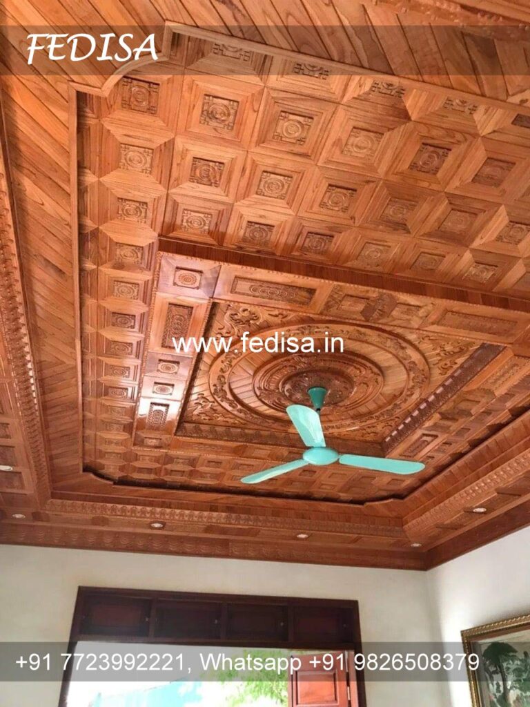 Wood Ceiling, Flower Design False Ceiling Flower Design For Ceiling ...