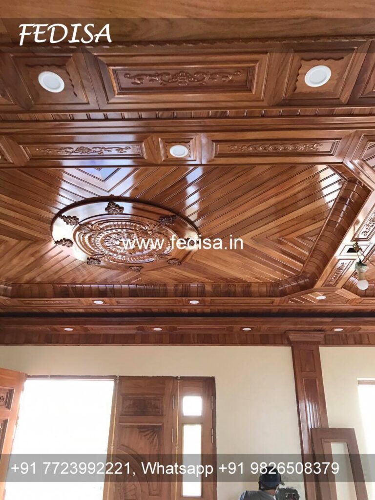 Wood Ceiling, Hexagon Ceiling Design High Ceiling Design High Roof ...