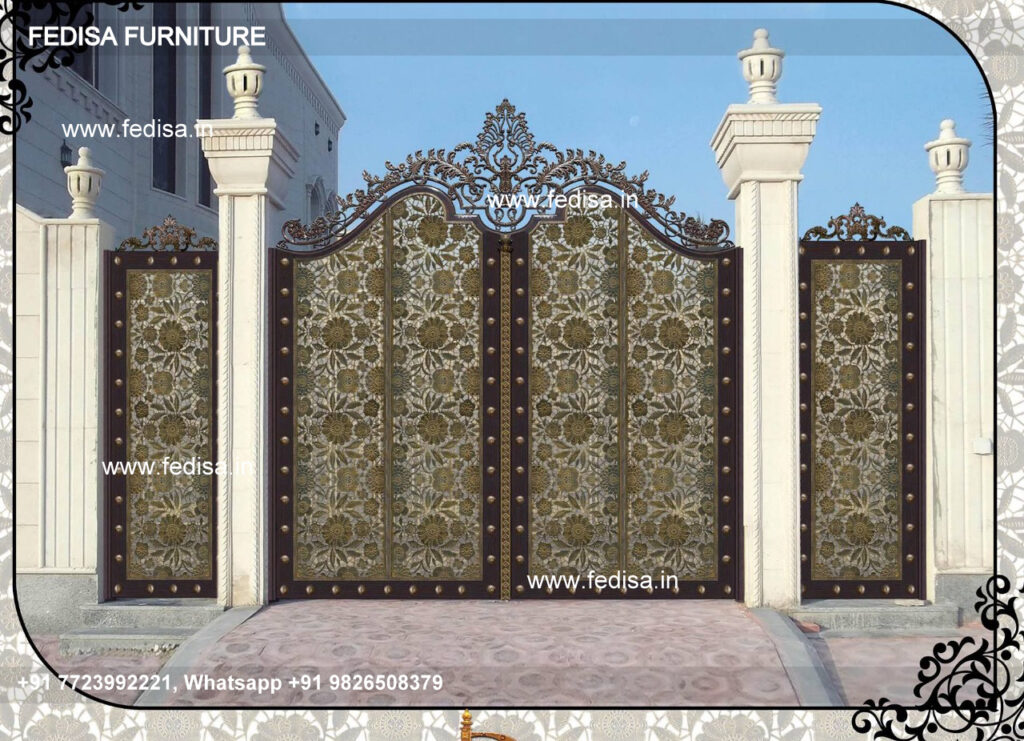 Maharaja Gate Design 3148 Modern Gates And Walls Un Ka Gate Ka Design ...
