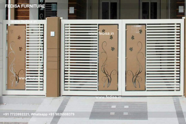 Sliding Main Gate Design Modern Gate Roof Design Fancy Gate Design ...