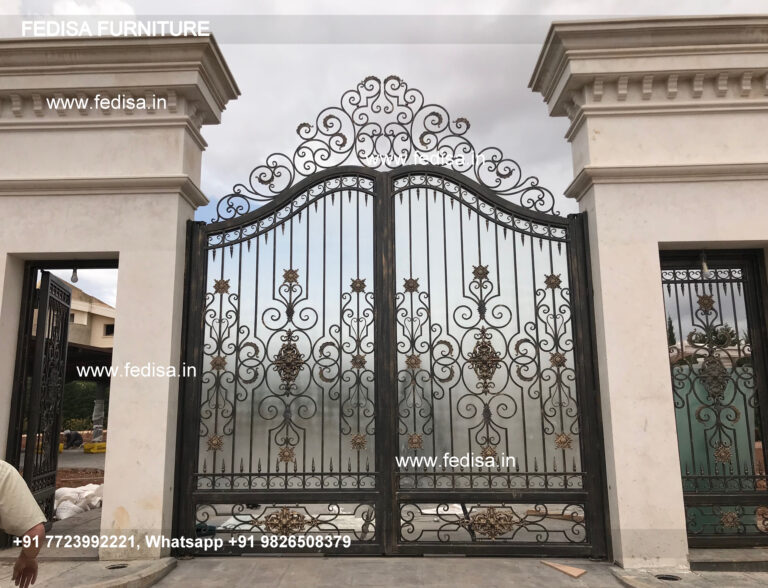 Boundary Wall Design With Gate Modern House Main Gate Design Lohe Ka ...