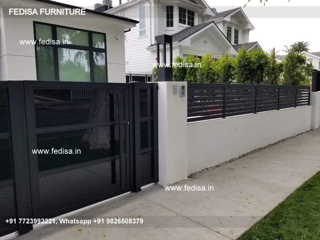 Modern Gate Pillar Design Modern Gate Door Steel Gate Design Pipe Gate ...