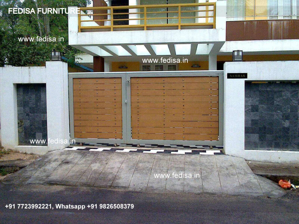 Iron Gate Design Modern Iron Fence Designs Gate Door Design Steel Pipe ...