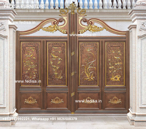 Men Get Dijain Modern House With Gate House Door Gate Design Pipe Wala ...