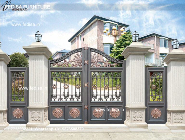 Steel Gate Design Modern Main Gate Design 2131 Pillar Design In Home ...