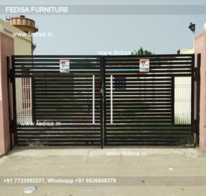 Steel Gate Design Single Door Modern Main Gate Design 2259 Loha Gate ...