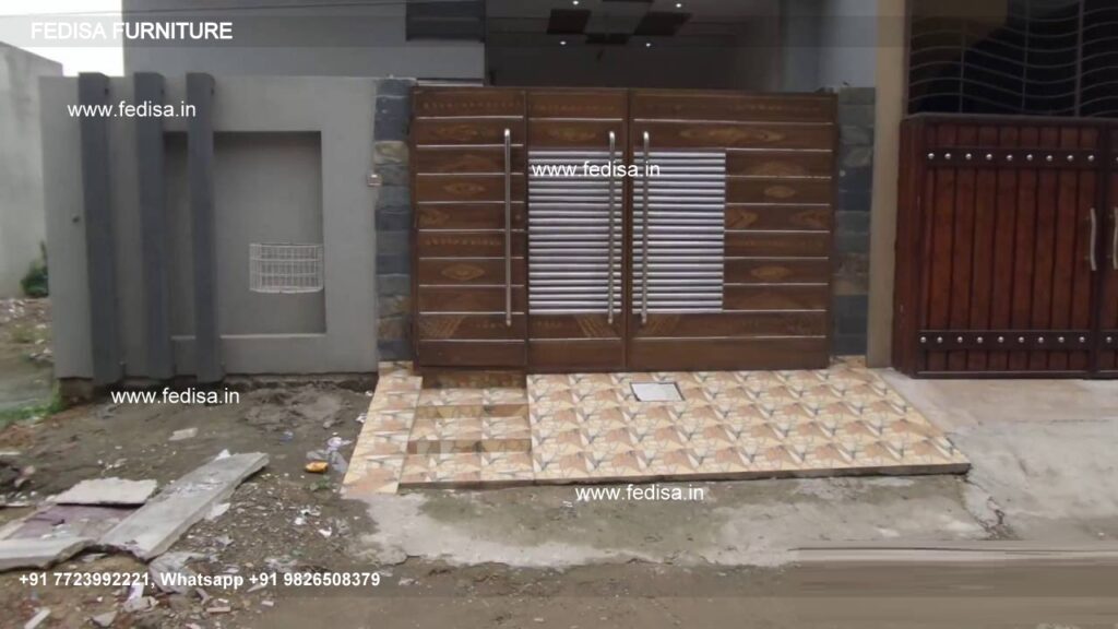 Steel Gate Single Palla Steel Single Door Gate Design Gate Design For ...