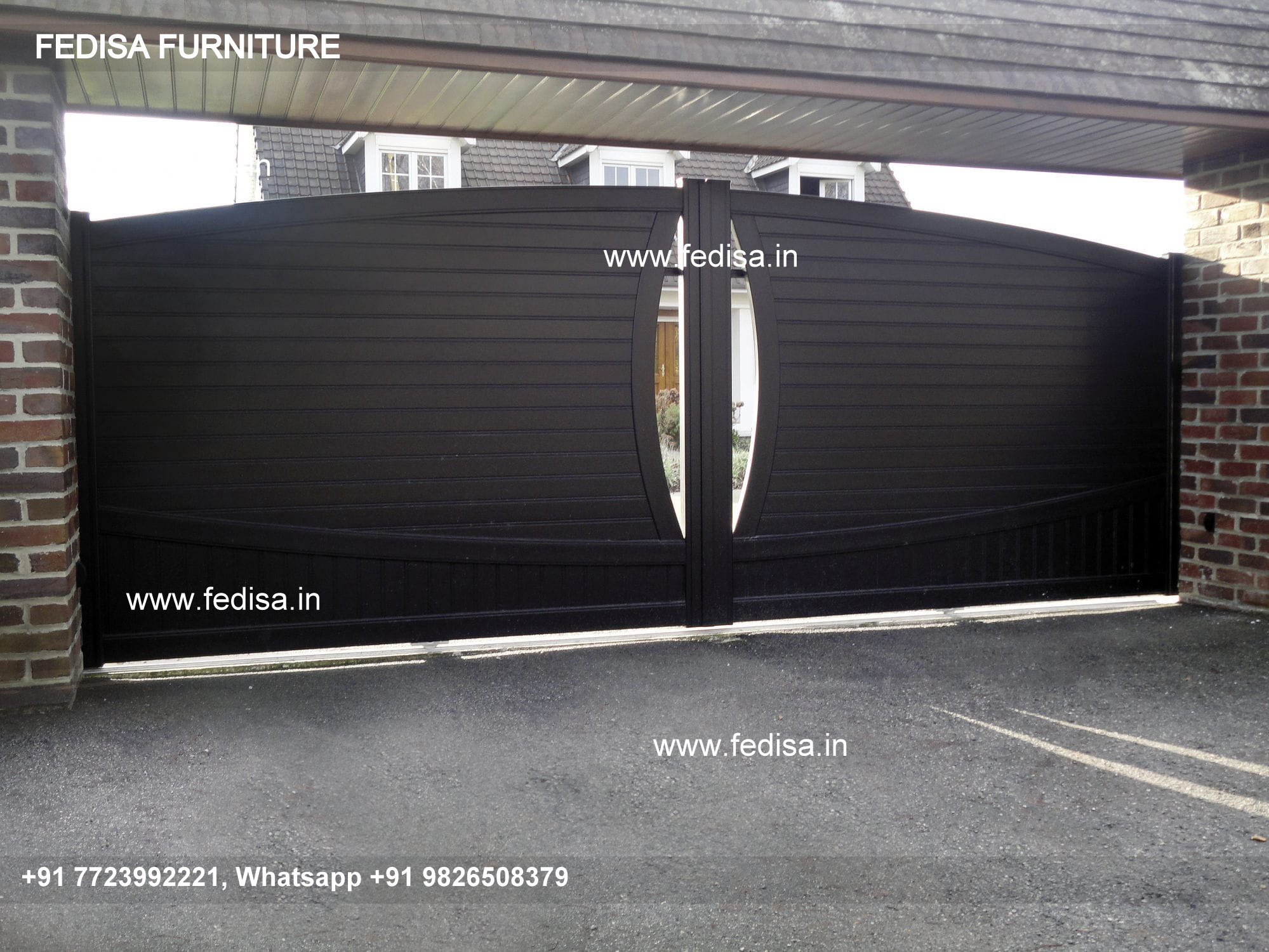 Gate Pillar Design Steel Temple Gate Design Lohar Gate Design Steel Ka ...