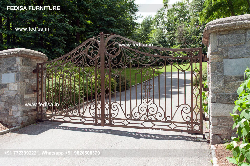 Main Gate Design 3556 Steel Temple Gate Design Simple Gate Roof Design ...