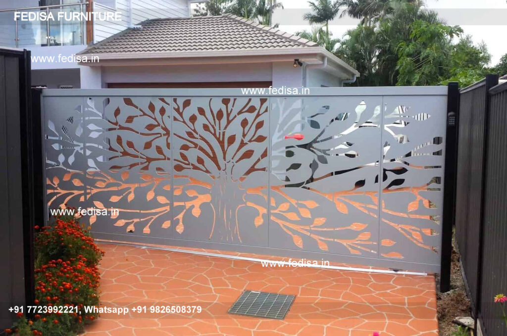 Safety Grill Gate Design For Main Door Steel Temple Gate Design Simple ...
