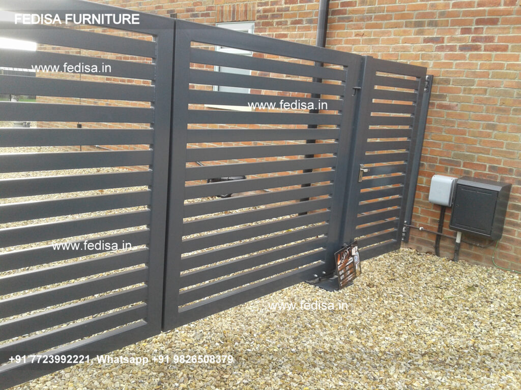 Main Gate Colour Design Steel Square Pipe Gate Design Maharaja Gate ...