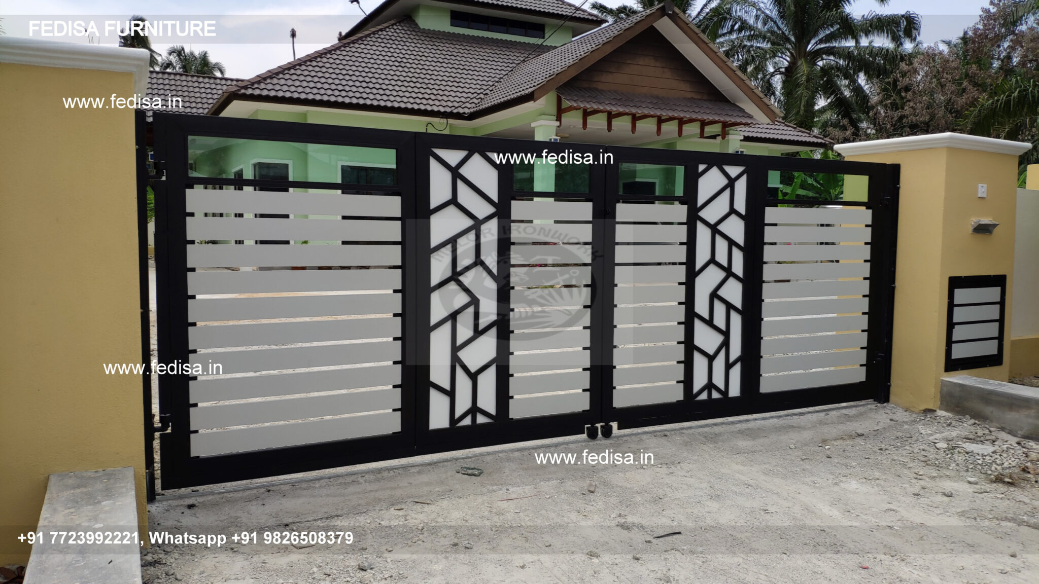 Ss Gate Design Steel Single Door Gate Design Sliding Gate Design For ...