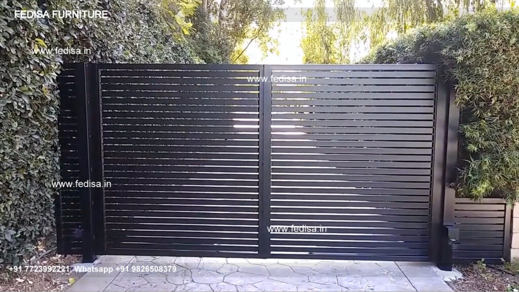 Iron Gate Design Steel Square Pipe Gate Design Modern Steel Gate Design ...