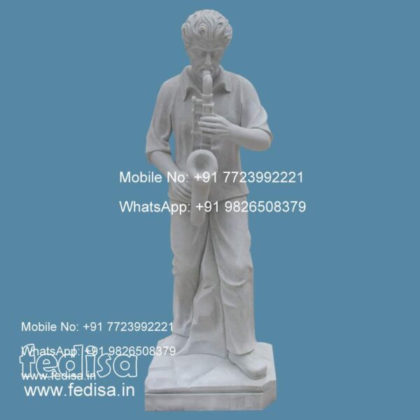 Angel Statue Alligator Statue Male Marble Sculpture Plaster Statue