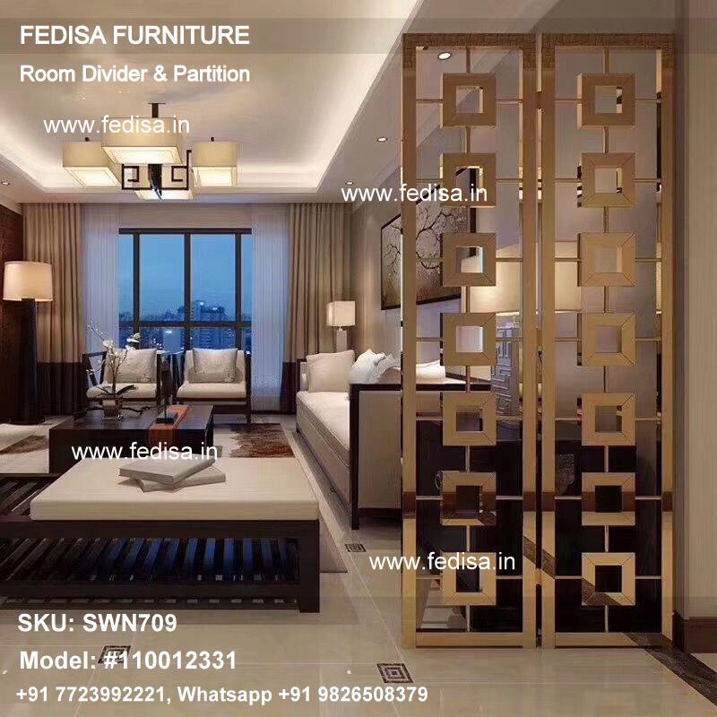 Glass Partition Studio Apartment Wall Partition White Room Divider Tall ...