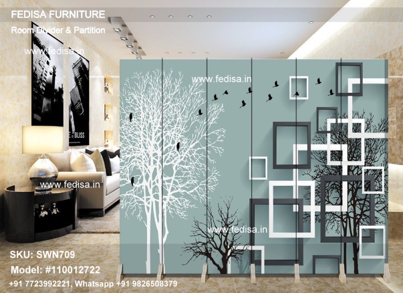 Simple Wall Partition Folding Screen Room Divider Small Room Divider ...