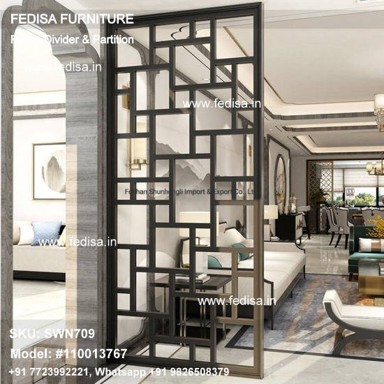 Partition Between Drawing And Dining Hanging Partition Hall And Dining ...