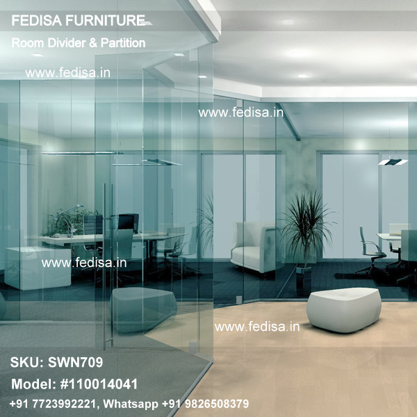 Room Glass Partition Room Divider With Storage Dining Hall Partition L ...