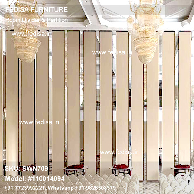 Temporary Room Partition With Door Room Divider With Storage Dining ...