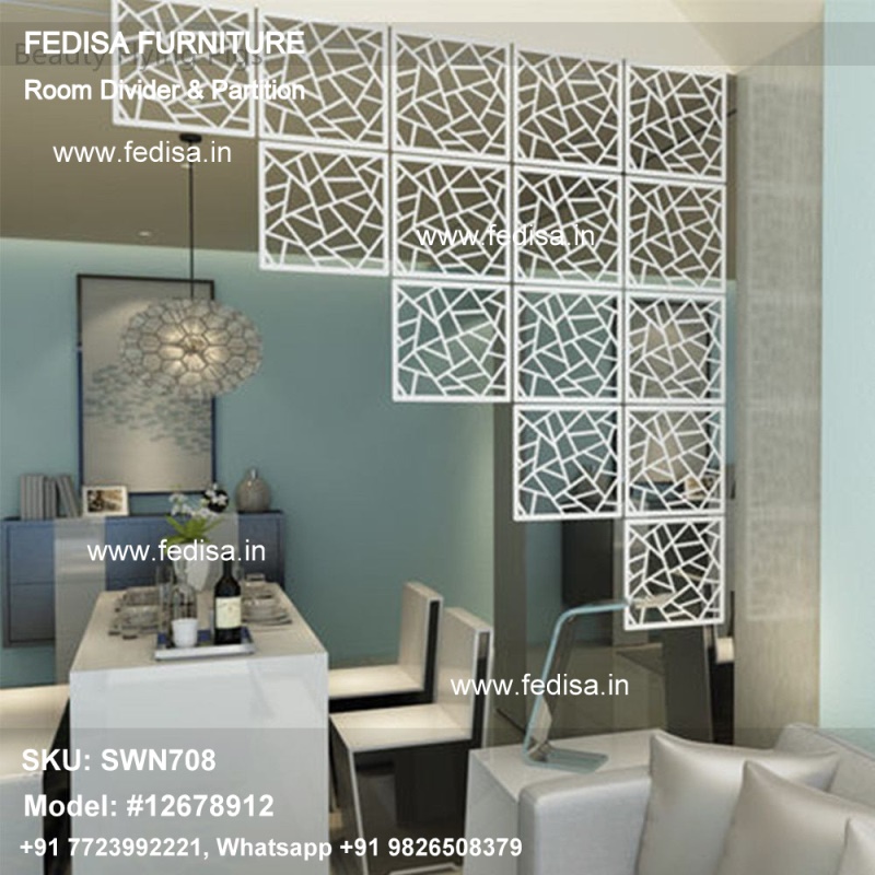 Sliding Wall Divider Art Deco Room Divider Wall Separator Panels Diy ...