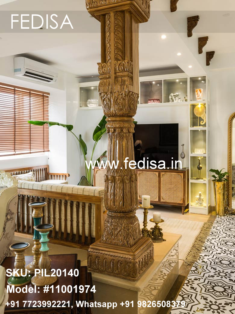 House On Pillar Pillar Color Design Front House Round Pillar Design