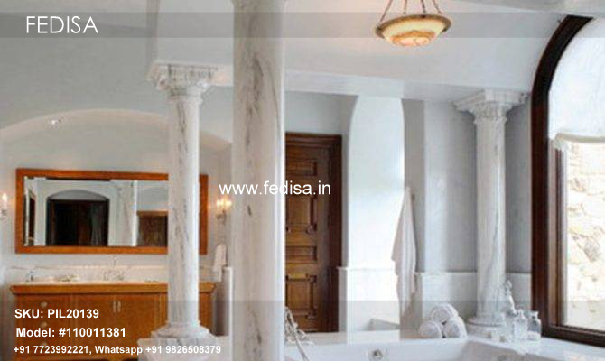 Short Column Design Pillar Color Design Front House Round Pillar Design