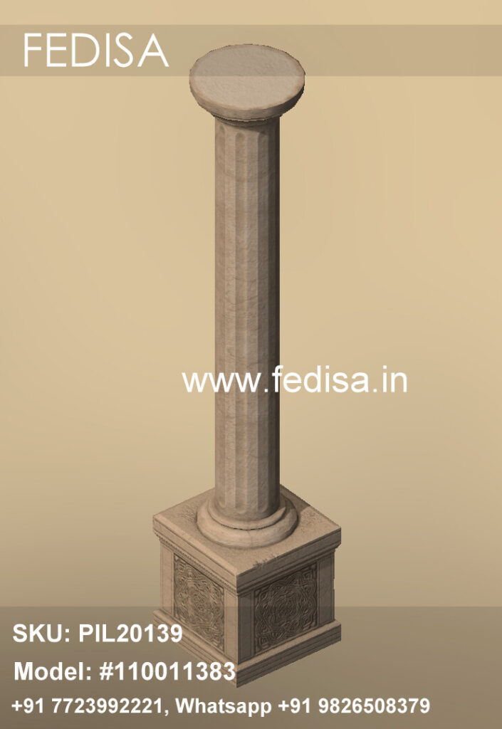 Column Design For 2 Storey Building Hall Pillar Design Sitout Pillar ...