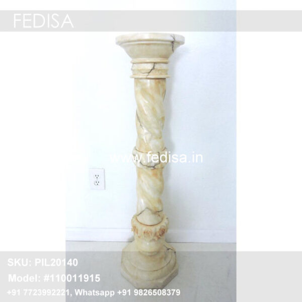 Square Concrete Pillars Round Pillar Colour Design Pillar Partition ...