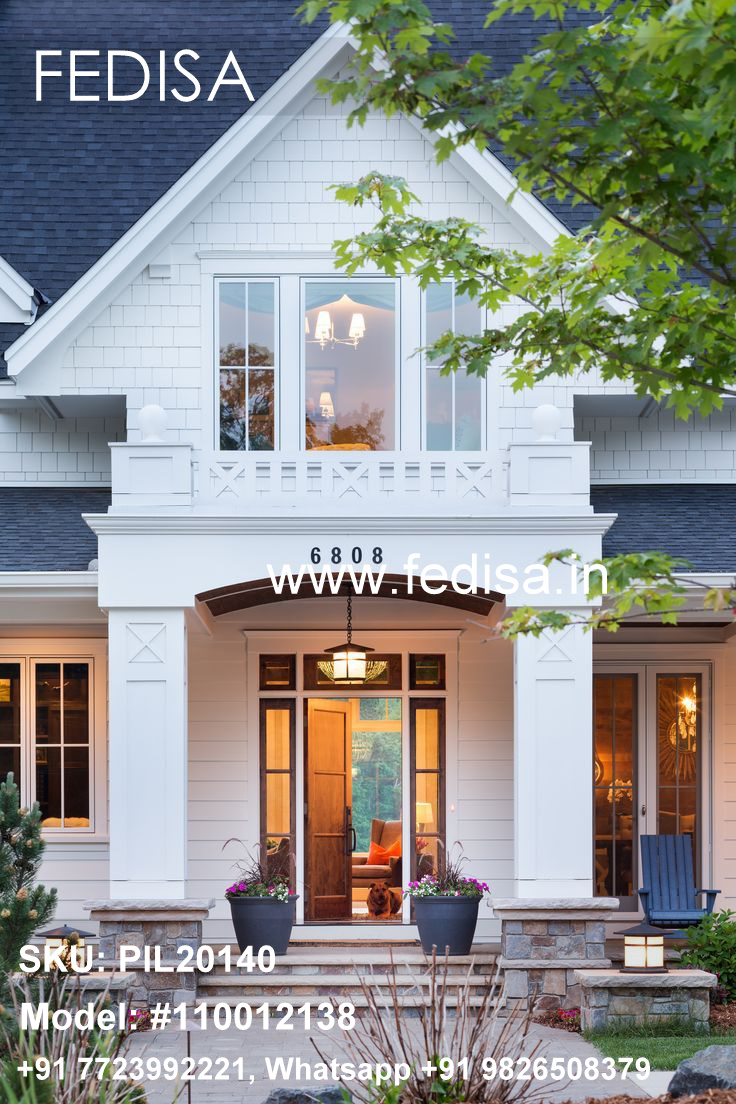 Plaster Of Paris Pillar Design Round Pillar Colour Design Pillar ...