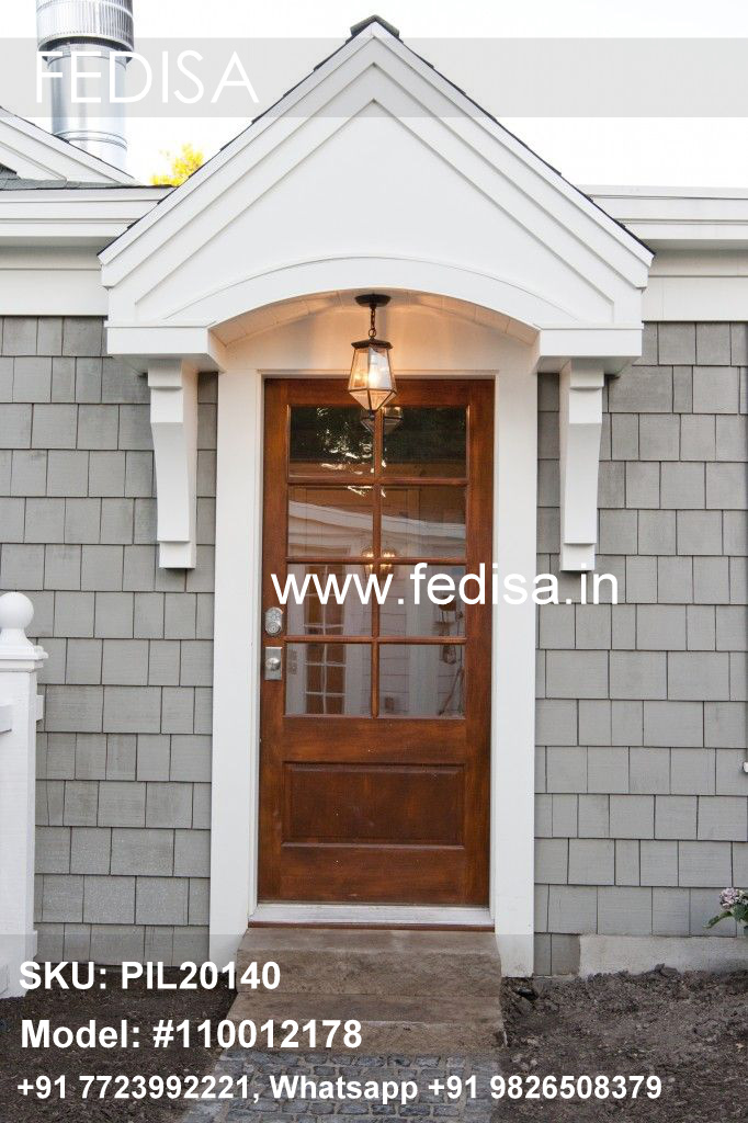 Terrace Column Design Front House Square Pillar Design Wall Pillar ...