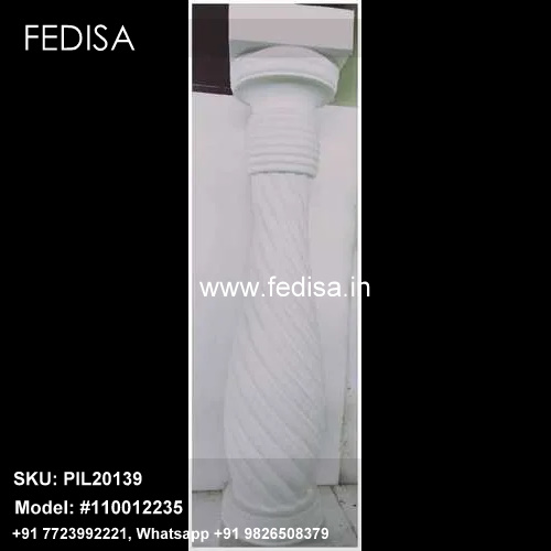 Modern Interior Column Design Round Pillar Painting Designs Pillar ...