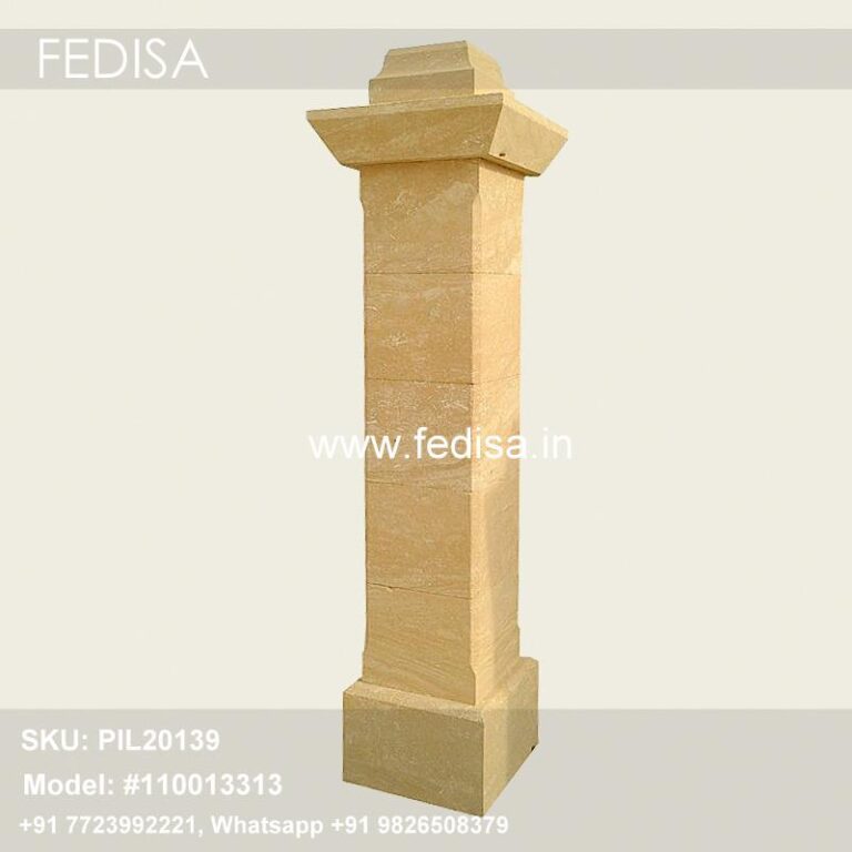 Compound Wall Gate Pillar Design Pillar Ceiling Design Home Pillar ...