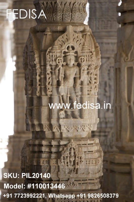 Pillar Design For Temple Cement Design Pillar Round Pillar Plaster Design