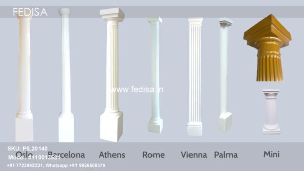 Pillar Plaster Design Home Design Pillar Decorating Pillars Inside House