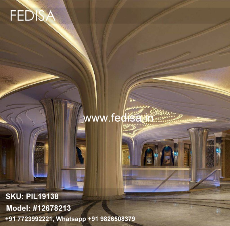 Lobby Pillar Design New Model Pillar Design Dining Hall Pillar Design