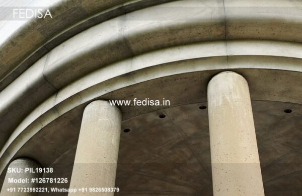 Eccentric Column Design Wooden Pillar Design For Temple Mandir Ke ...