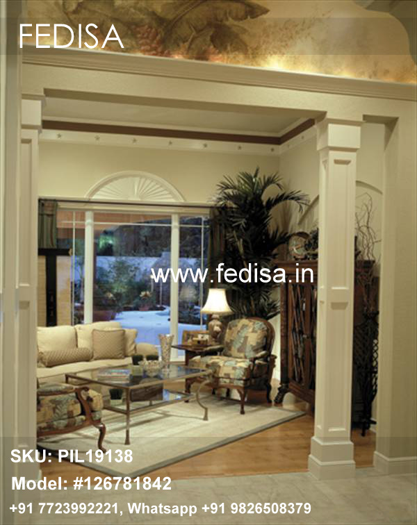 Small House With Pillars Brick Design Pillar Round Pillar Design For ...