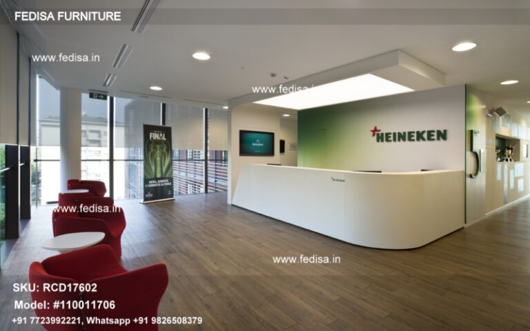 Office Reception Desk Angled Reception Desk Industrial Reception ...