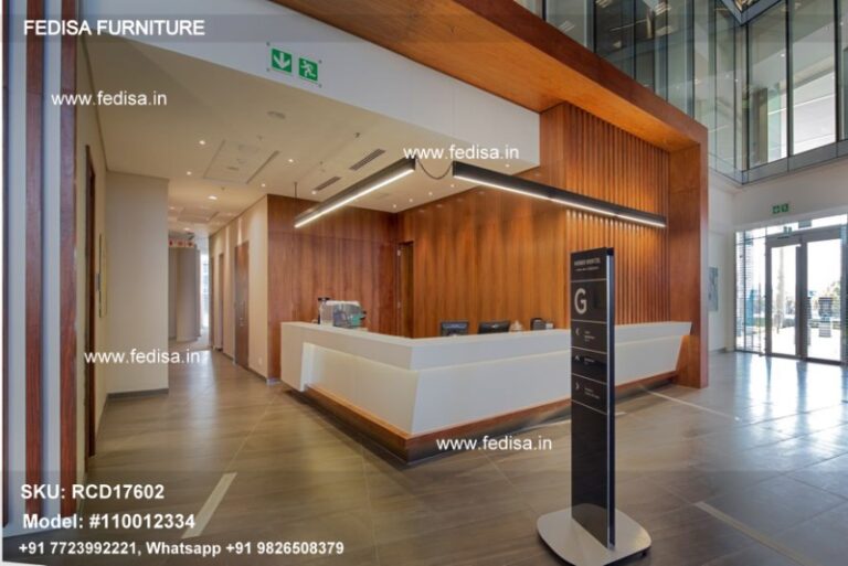 Reception Table Office Aluminium Reception Desk Slimline Reception Desk ...