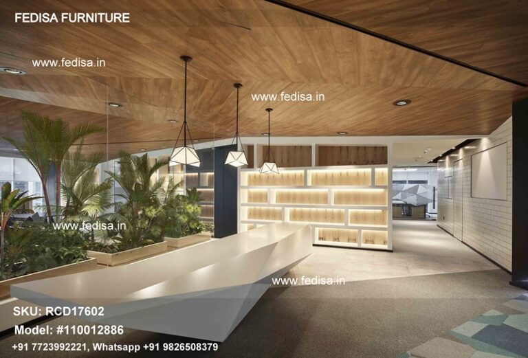 Restaurant Reception Counter Bamboo Reception Desk 6 Person Reception ...