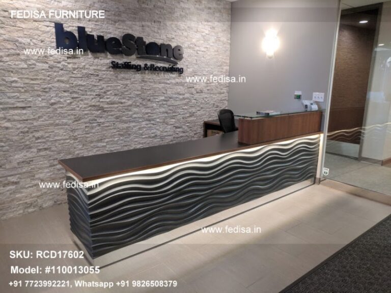 Office Reception Desk Backlit Reception Desk Cubit Reception Counter ...