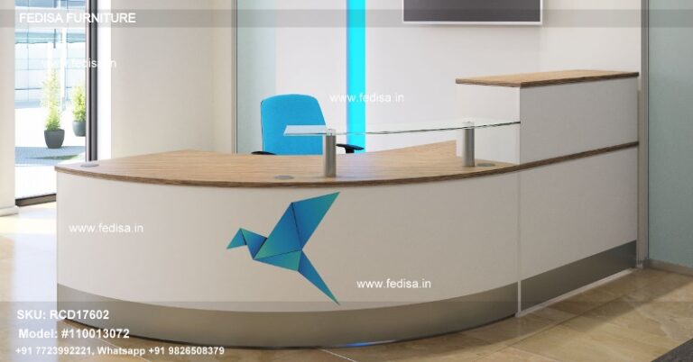 Small Reception Table Bamboo Reception Desk Curved Reception Desk For ...