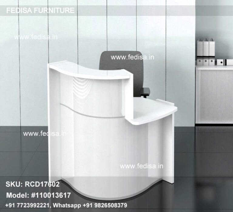 Modern Reception Table At The Reception Desk Reception Desk Bim ...