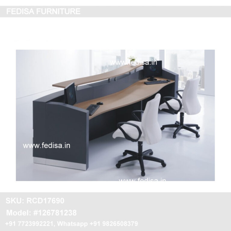 Receptionist Table Price Barber Shop Reception Desk Multi Level ...