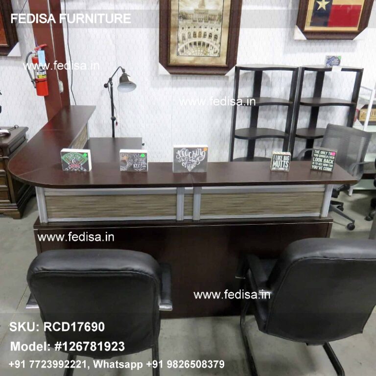 Small Reception Desk Basic Reception Desk Rustic Reception Counter ...